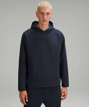 Lululemon Textured Spacer Pullover Hoodie - True Navy | Editorialist